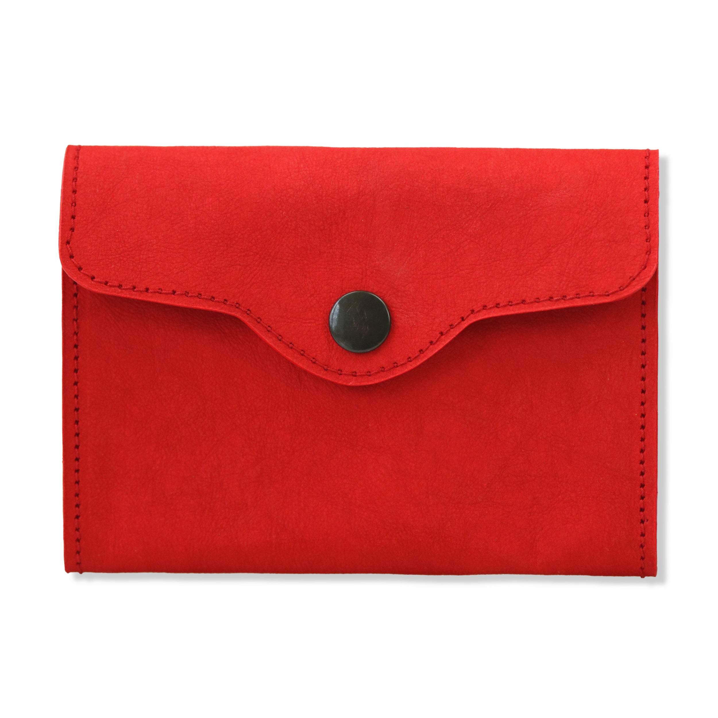 Wallet “Oda” Red – Vegan Wallet Made from STAMPStexx